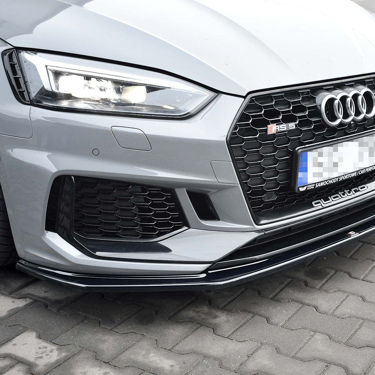 Maxton Design FRONT SPLITTER V.2 AUDI RS5 F5 COUPE / SPORTBACK – Brox ...