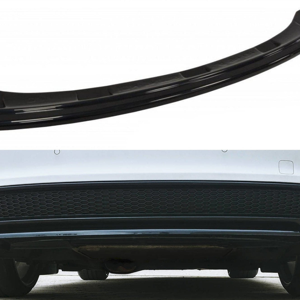 Maxton Design Central Rear Splitter Audi A5 S-Line 8T Fl Coupe / Sport ...
