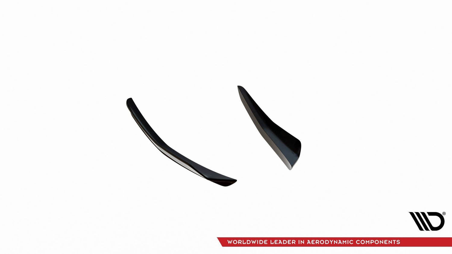 Maxton Design Front Bumper Wings (Canards) VW Golf Mk8 GTI / R-Line ...