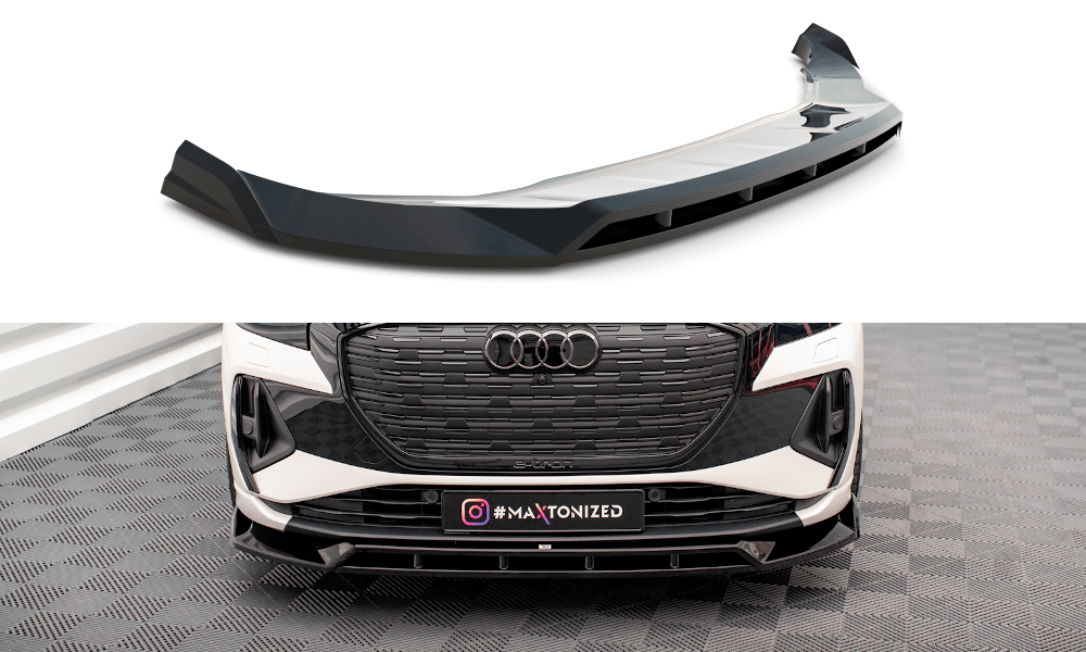 Maxton Design Front Splitter V.2 Audi Q4 E-Tron Sportback Mk1 – Brox Tuning