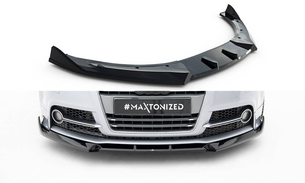 Maxton Design Front Splitter V.3 Audi TTS / TT S-Line 8J Facelift ...