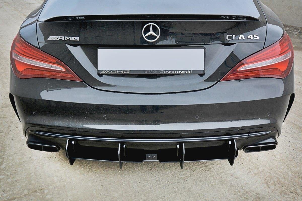 Maxton Design Rear Diffuser V.2 Mercedes CLA A45 AMG C117 Facelift ...