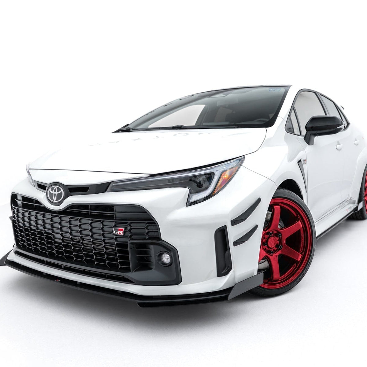 Maxton Design Street Pro Front Splitter + Flaps Toyota GR Corolla MK12 ...