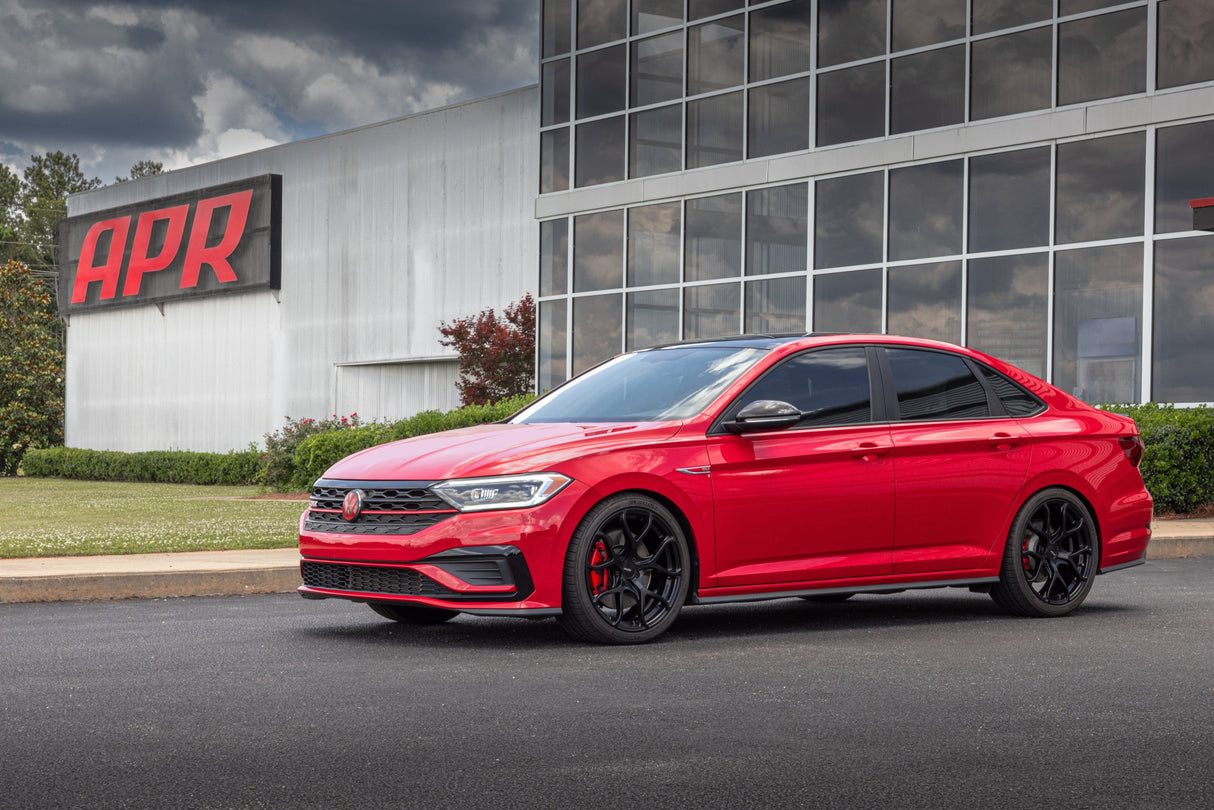Lowered Jetta ECS News VW MKV Jetta 2.5L Lowering Installation Kits