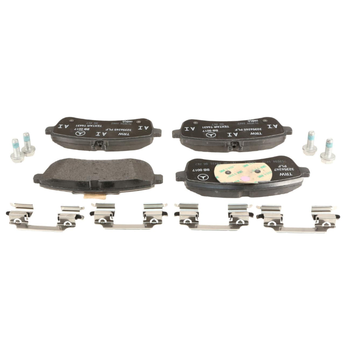 Brake Pad Set (Rear) - Mercedes / C63 AMG / C63 AMG S / S63 AMG / S65 ...