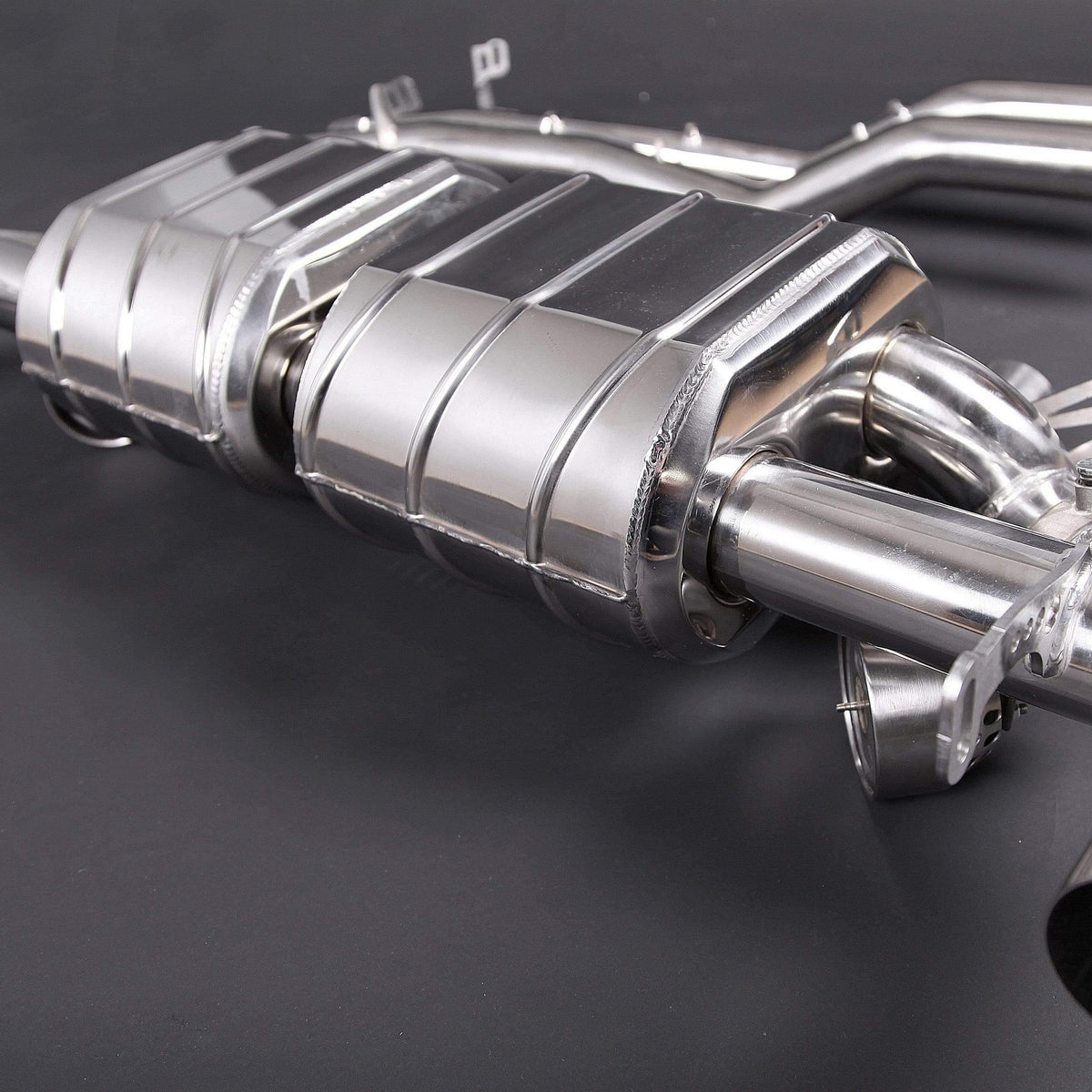 Aston Martin V12 Valved Exhaust System (No REMOTE) – Brox Tuning