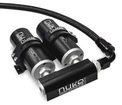 Nuke Performance 4-Port Fuel Log Collector for Dual Nuke Fuel Filter S ...